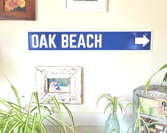 The Hamptons Sign Long Island New York Rustic Beach Decor - Etsy