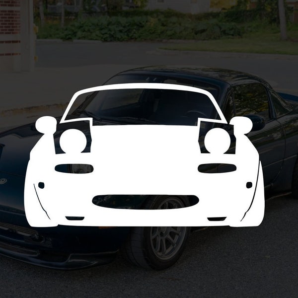 Mazda Miata Decal - Etsy