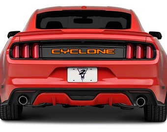 Mustang 2-tone Rear Decklid Decal - Etsy