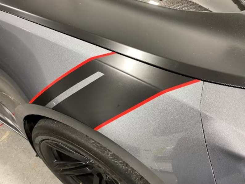 2016-2021 Camaro Fender Hash Side Accent Stripes - Etsy