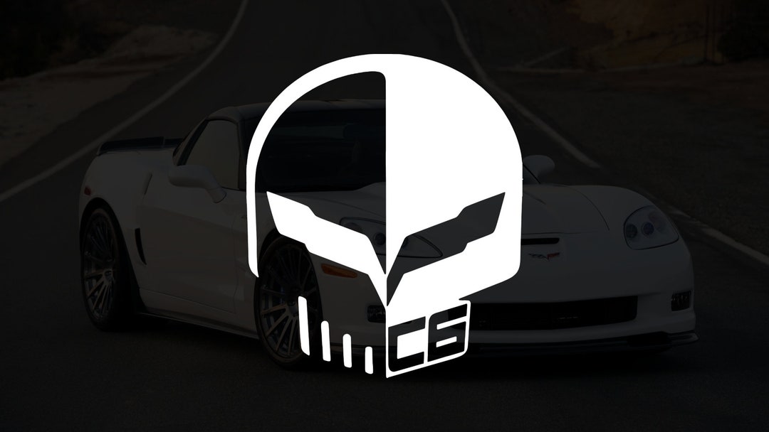 C6 Corvette Racing Decal Sticker - Etsy