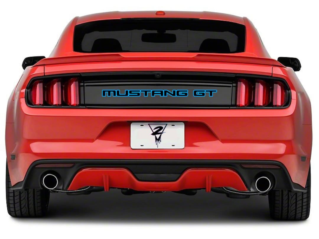 Mustang GT 2-tone Decklid Decal - Etsy