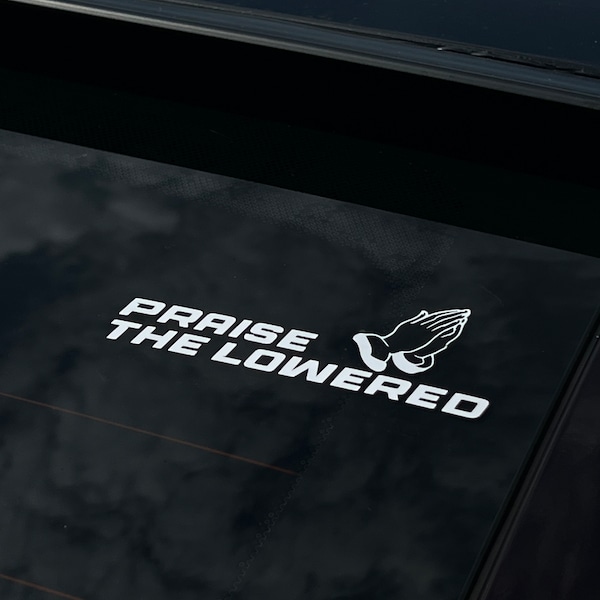 Lowered Car Decal - Etsy