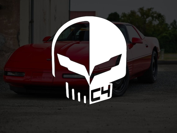 C4 Corvette Racing Decal Sticker - Etsy