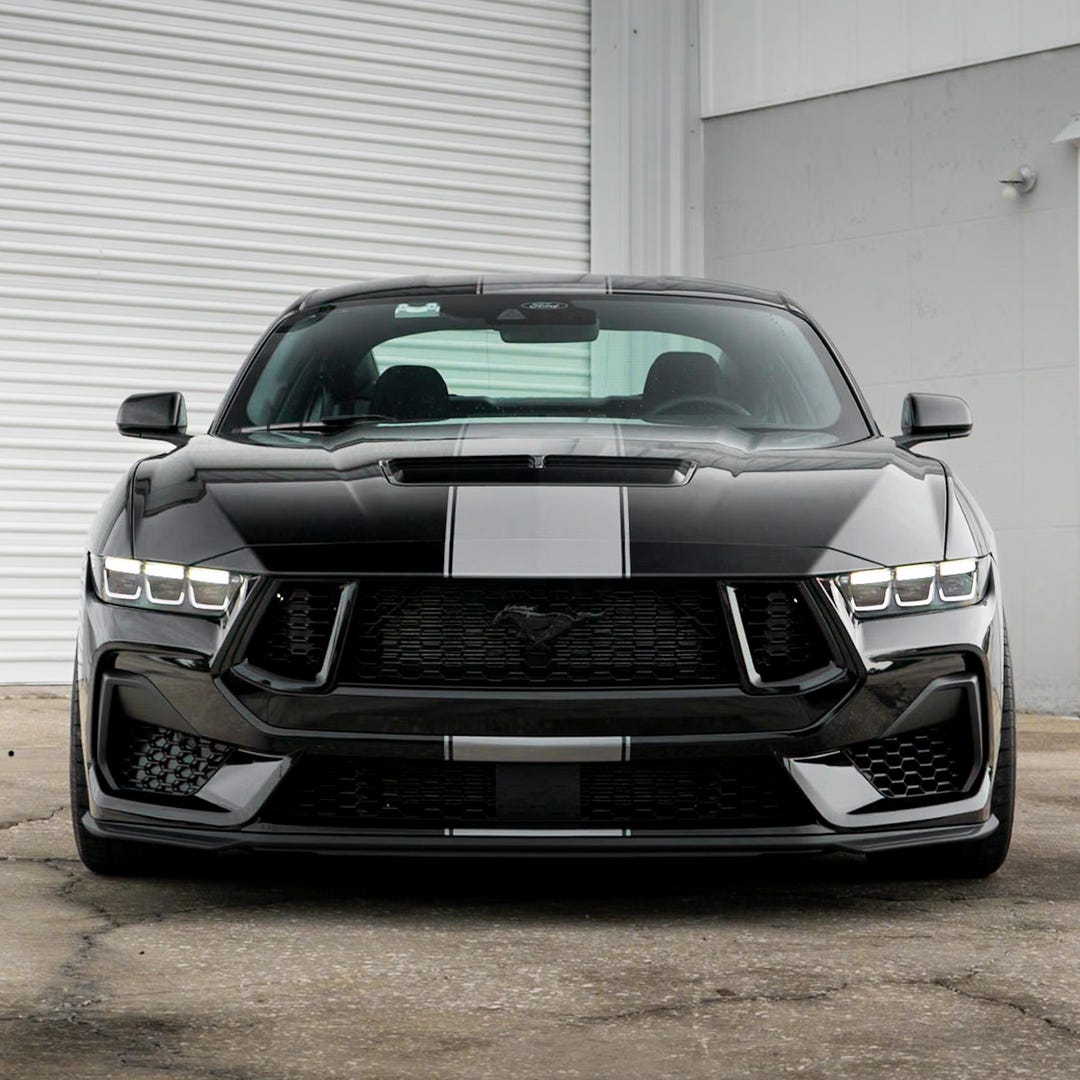 Ford Mustang-shelby Super Snake Racing Stripes Decal Vinyl Sticker Full ...