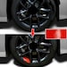 4pcs Car Wheel Rim Vinyl Decal Sticker Car Accessories for 16"-21" - Etsy