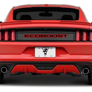 Ecoboost Mustang 2-tone Decklid Decal - Etsy
