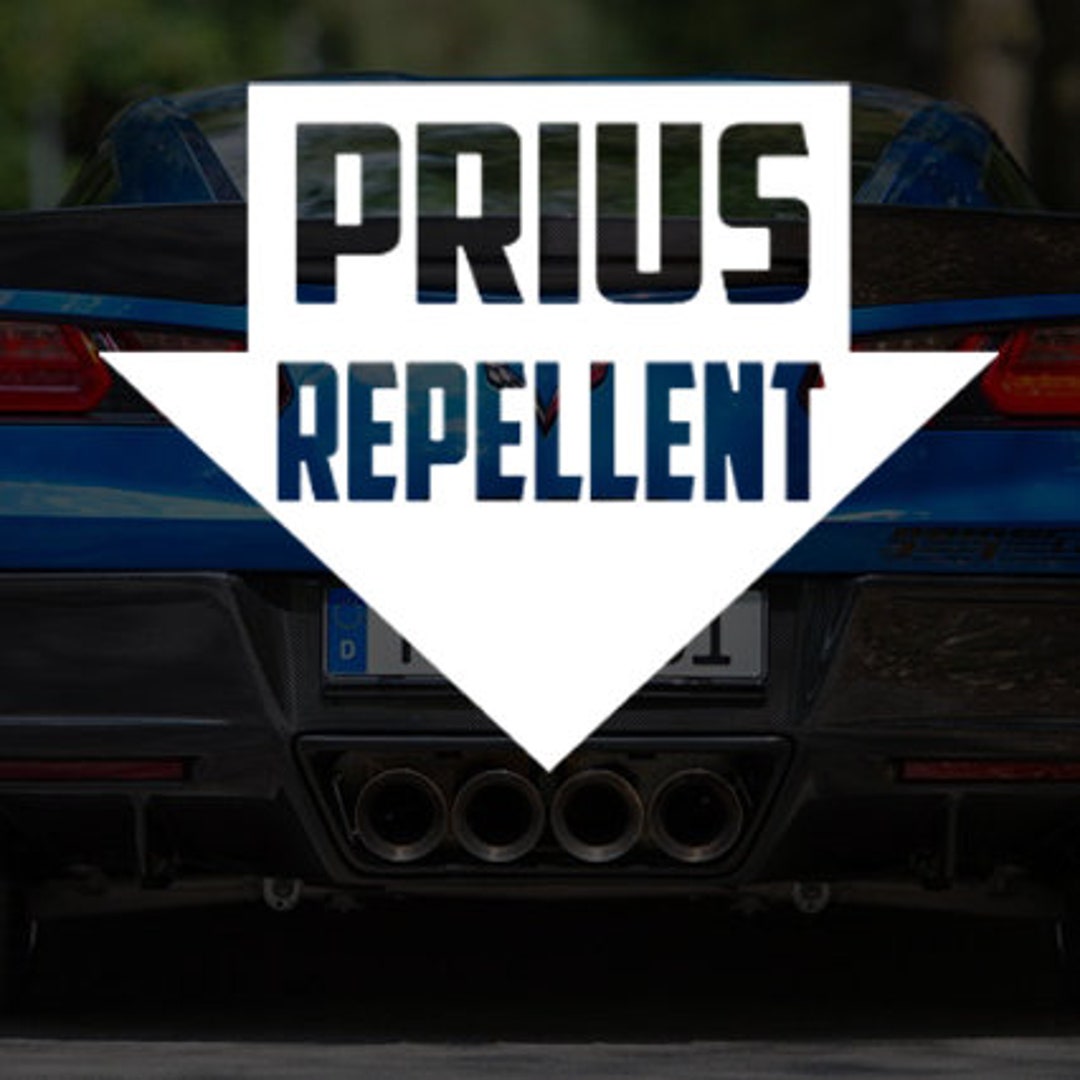 Prius Repellent Decal Sticker - Etsy