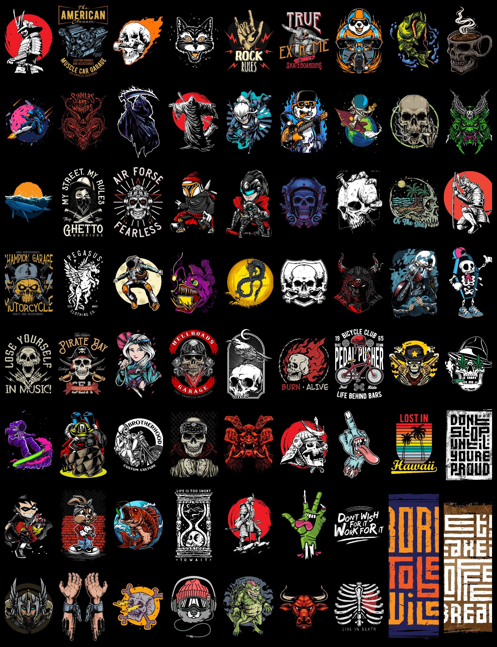 20gb Graphics Bundle - Digital Art Bundle - POD Design Bundle - High ...