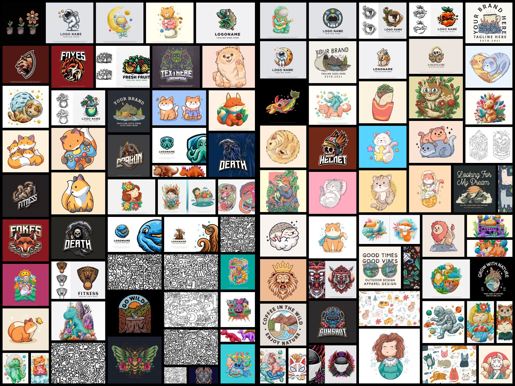 500+ Uncanny Tee Graphics - a Digital Artful Art Gift for Tshirt ...