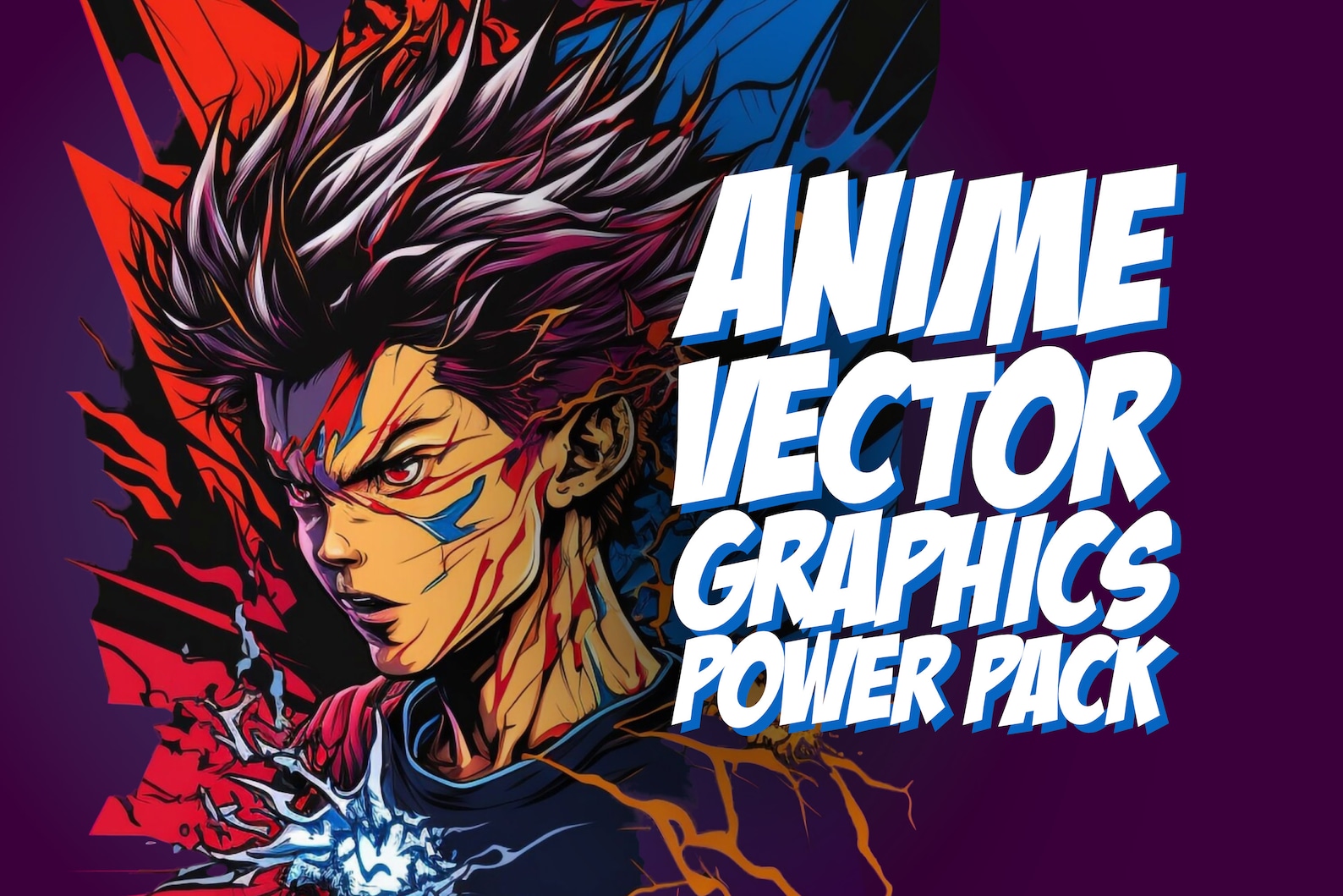 Anime Vector Graphics Bundle - Hundreds of Editable Anime Collective in ...