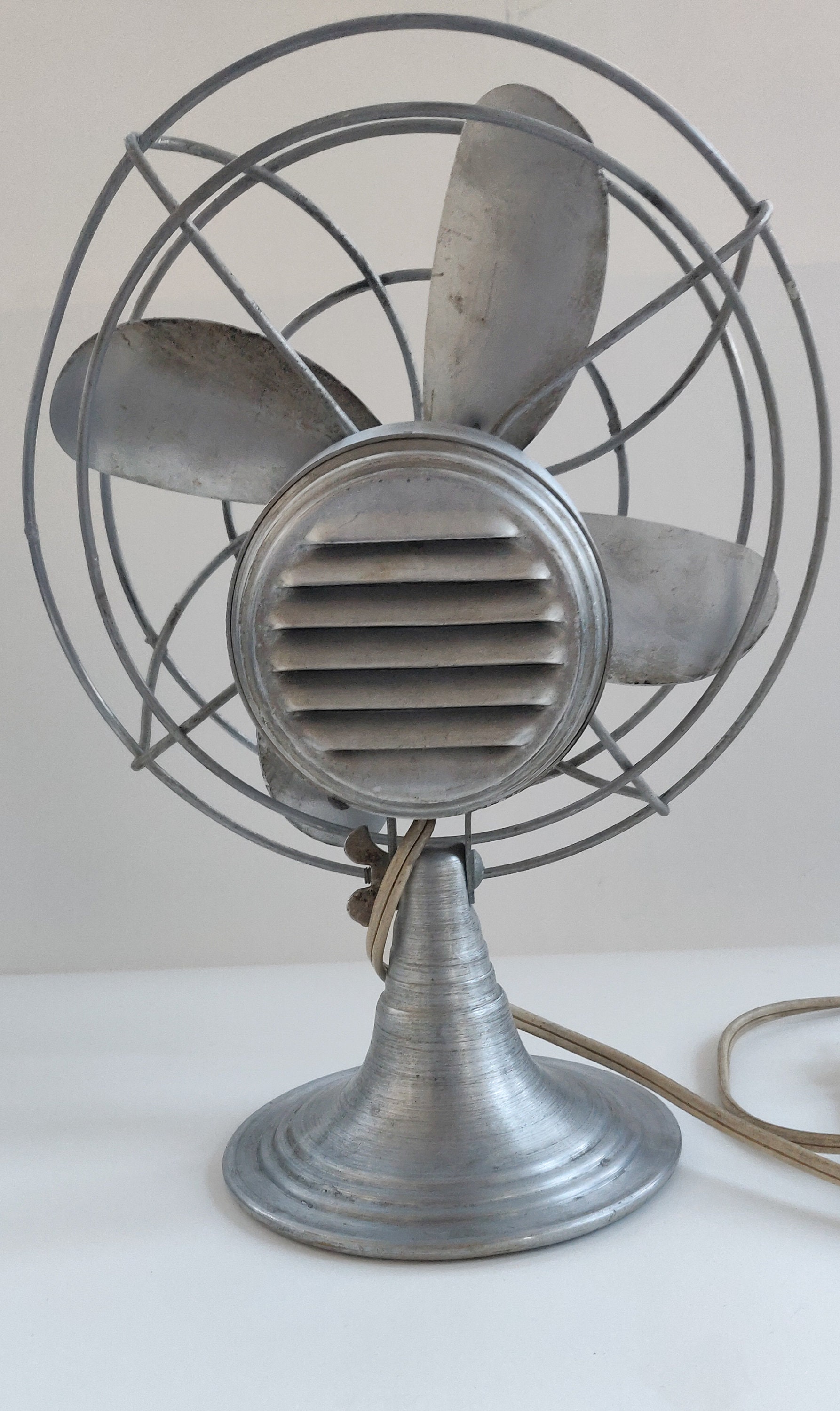 Vintage Chrome-ever Desk Fan - Etsy