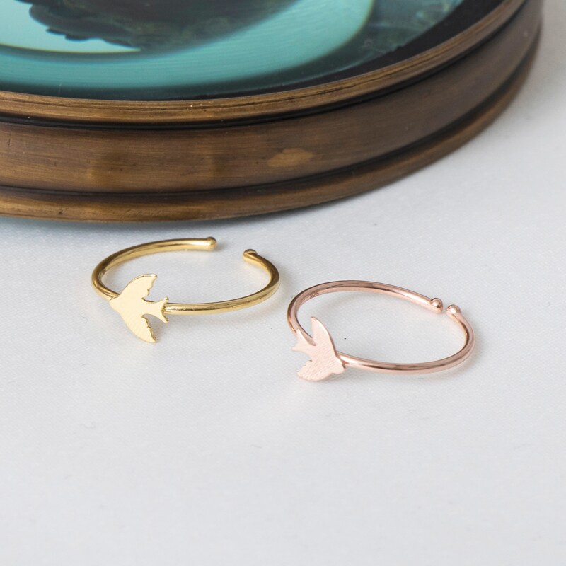 Bird Ring - Etsy