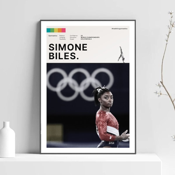 Simone Biles - Etsy