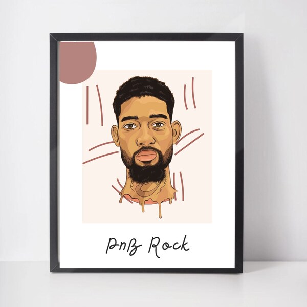Pnb Rock Poster - Etsy UK