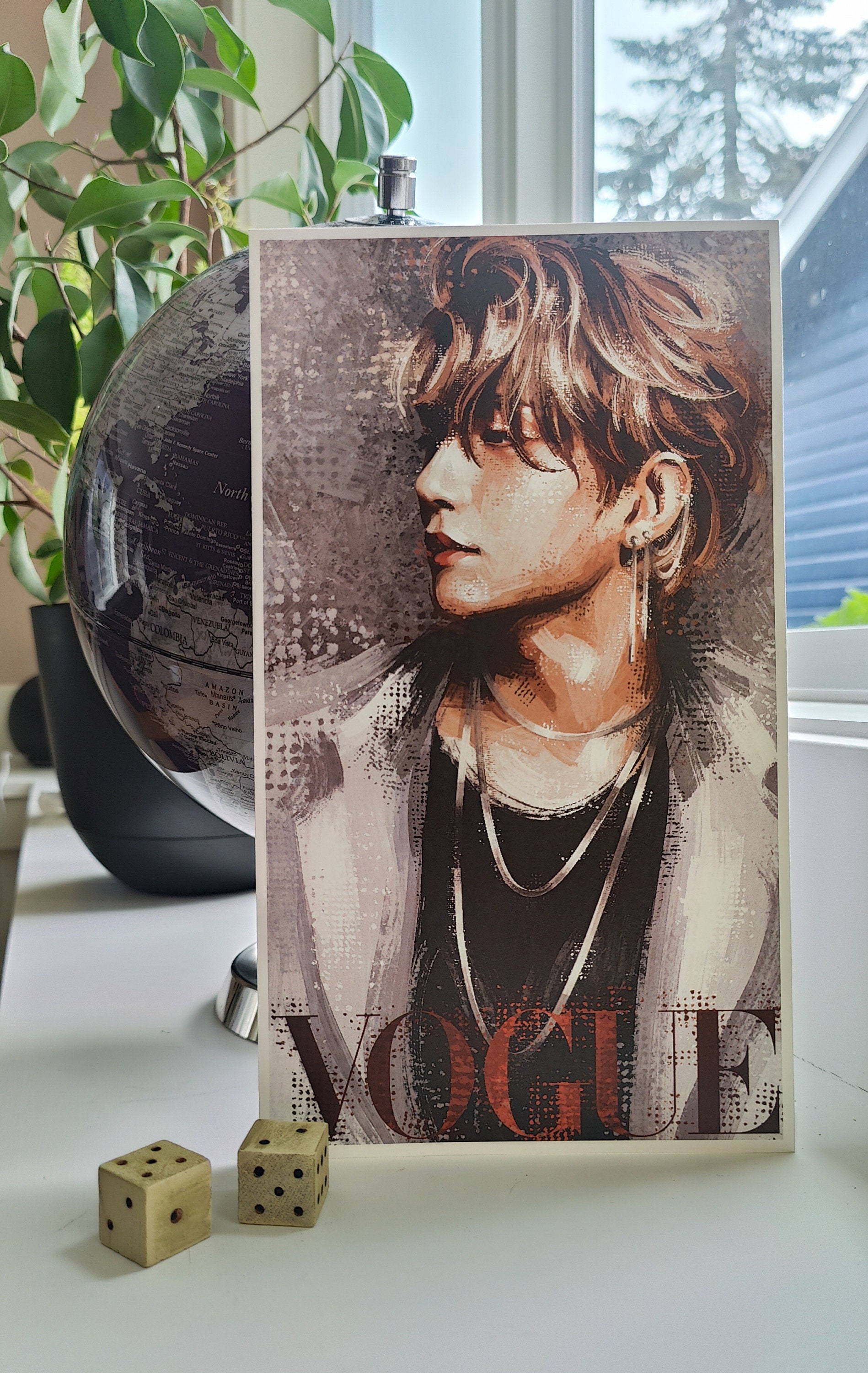 Seventeen JOSHUA for VOGUE Matte Art Print 6x10.5 SVT K-pop - Etsy