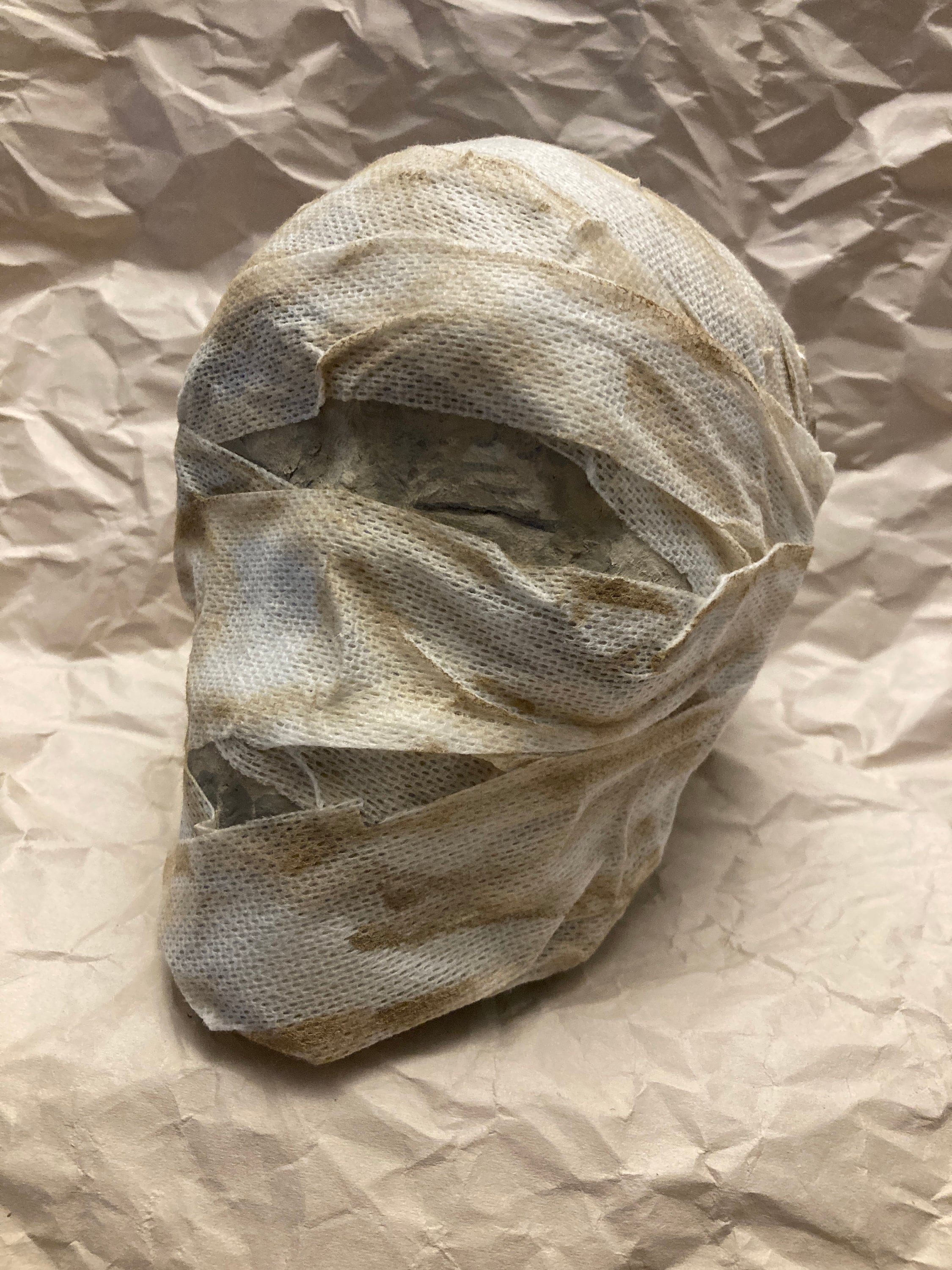 The Mummies Sleepy Mummy Mini Mask Halloween Decor - Etsy