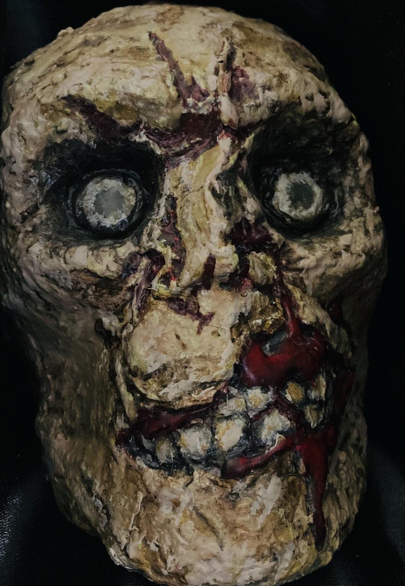 The Uglies - Zombie George - Mini Mask, Halloween, Wall Decor, Skull ...