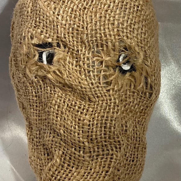 Burlap Sack Mask - Etsy