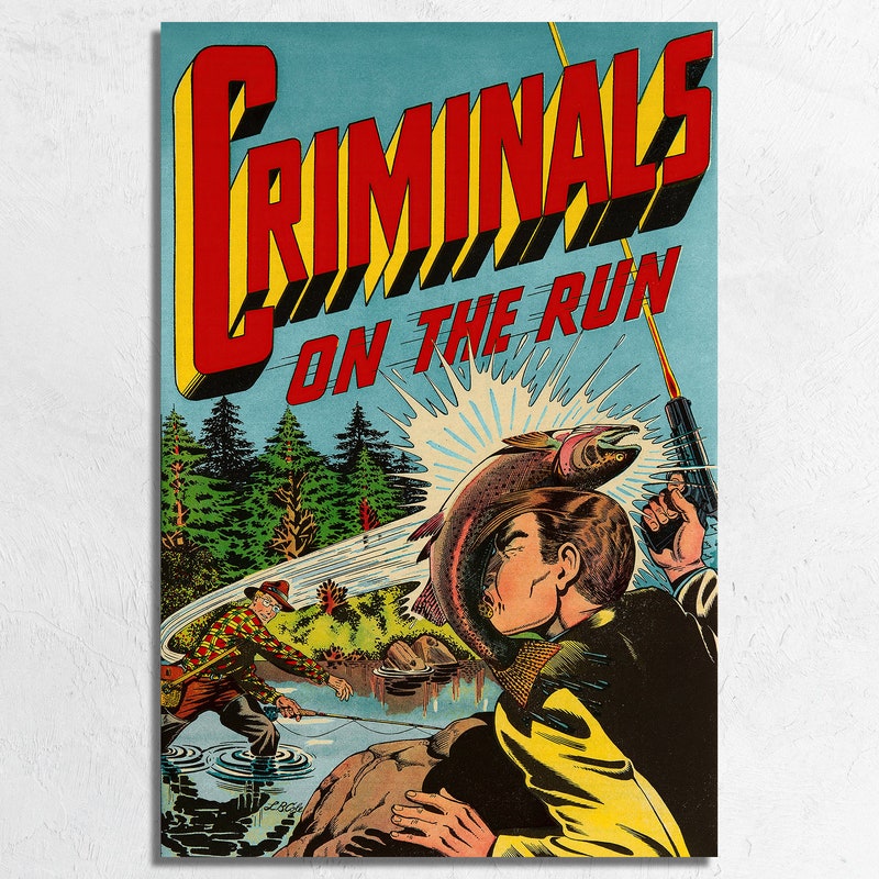 Vintage Fishing Book - Etsy