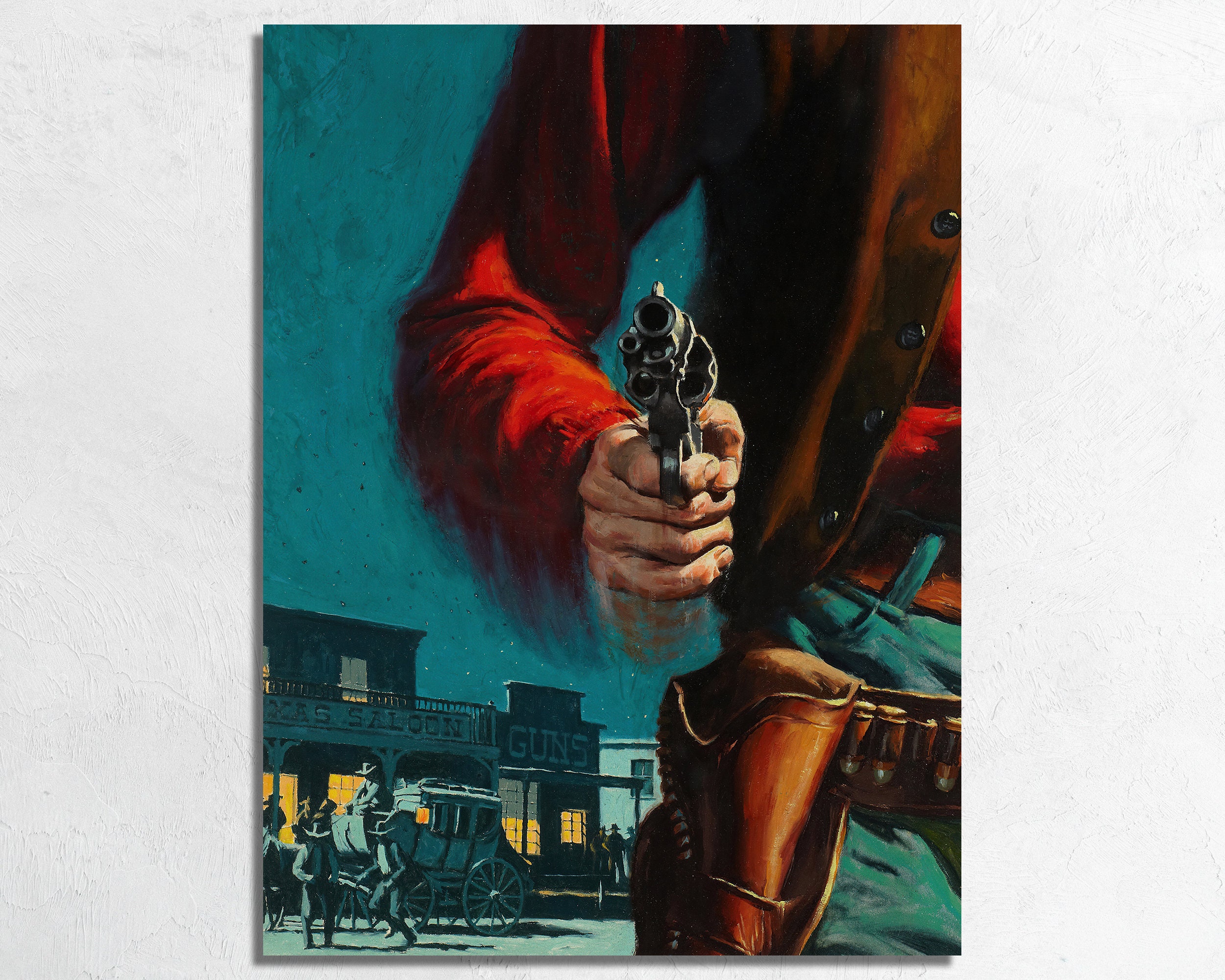 Western Shootout Art