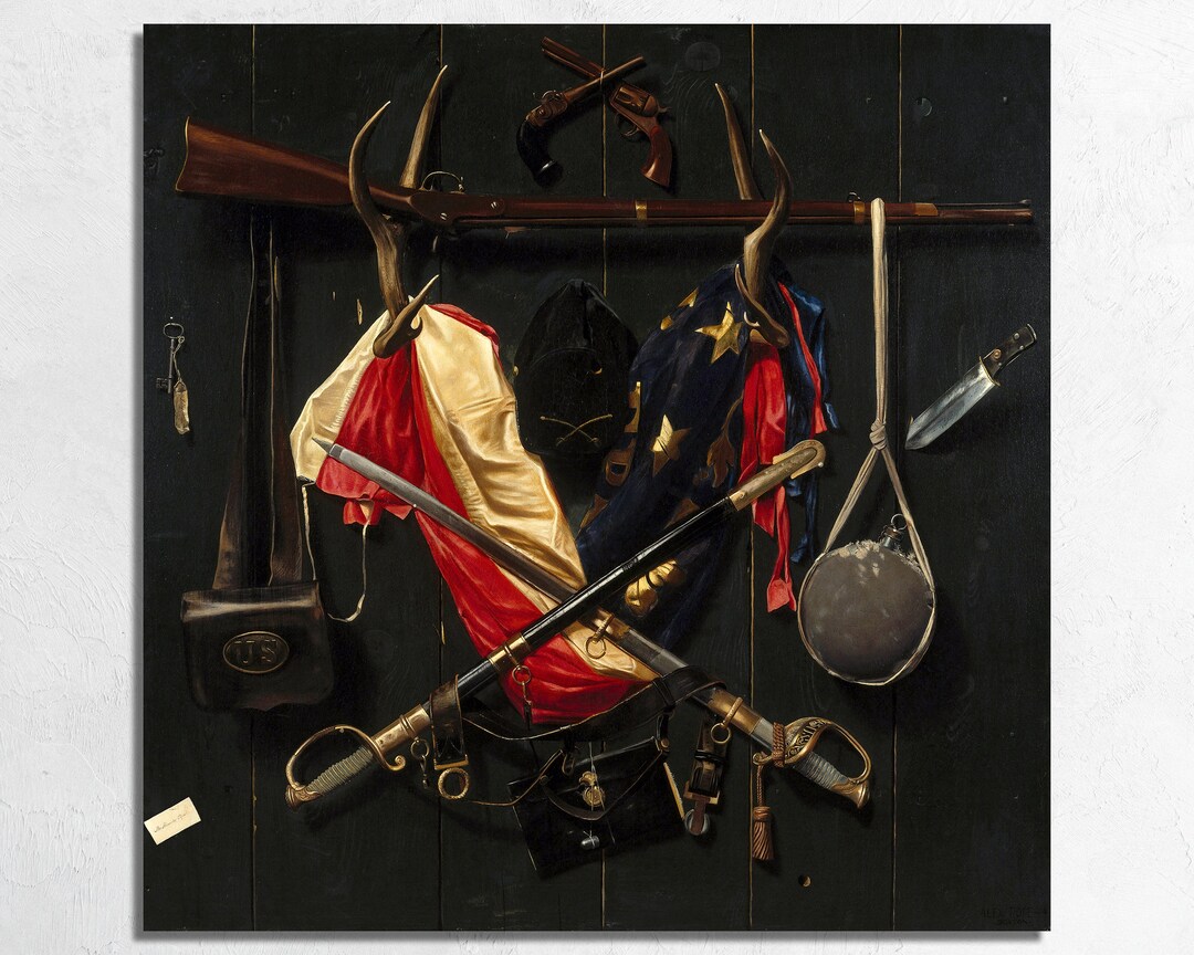 Emblems of the Civil War 1888 by Alexander Pope, Vintage Civil War ...