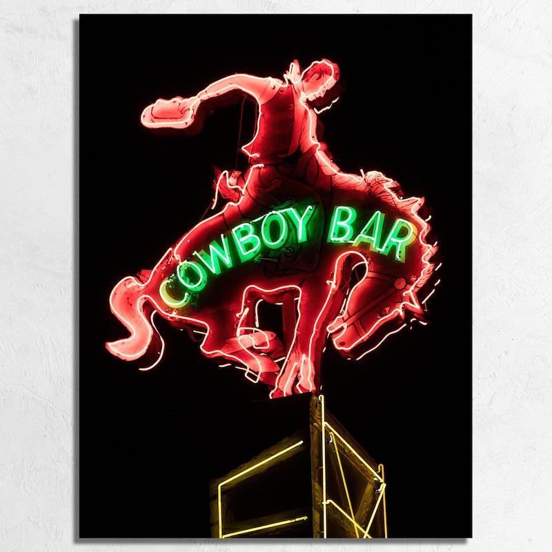 Western Bar Sign - Etsy