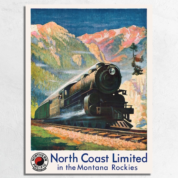 Railroad Poster - Etsy
