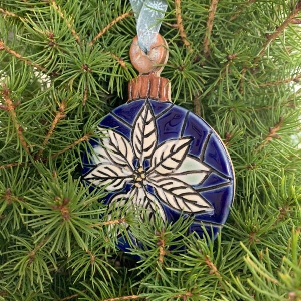 Ceramic Christmas Ornaments Handmade - Etsy