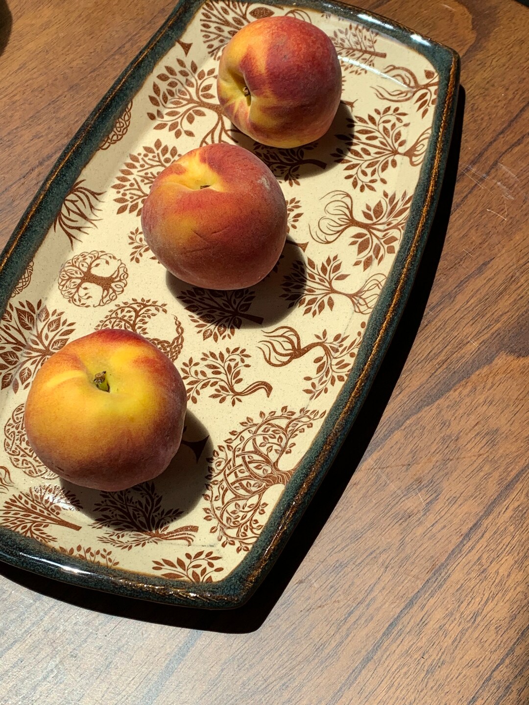 Tree of Life Ceramic Tray/ Platter - Etsy
