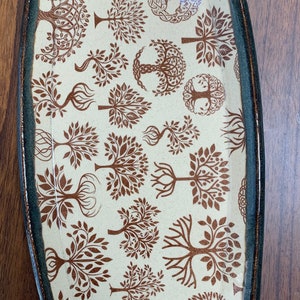 Tree of Life Ceramic Tray/ Platter - Etsy