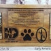 Customizable K9 and Handler Police Officer Law Enforcement Memorial ...