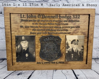 Customizable K9 and Handler Police Officer Law Enforcement Memorial ...
