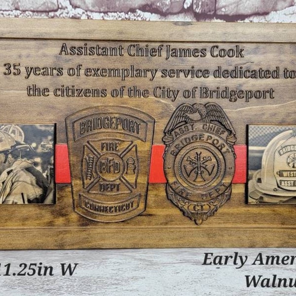 Firefighter Plaque - Etsy