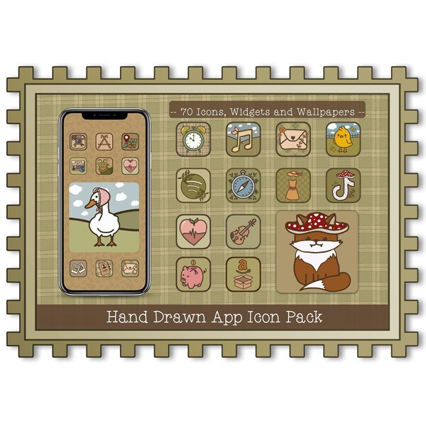 Cottagecore App Icons - Etsy