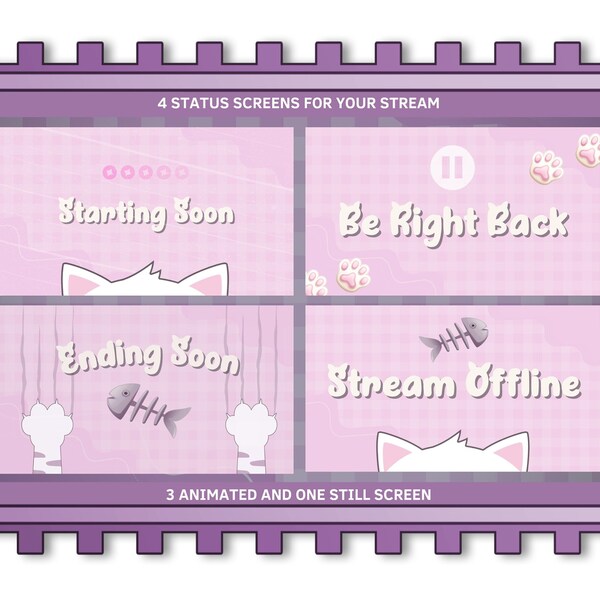 Pink Discord Template - Etsy