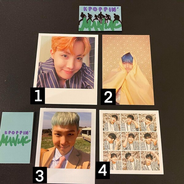 Bts Mots Persona Photocards - Etsy