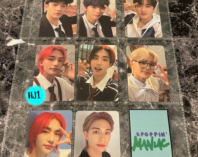 STRAYKIDS OFFICIAL PHOTOCARDS Bang Chan Lee Know Changbin Hyunjin Han Jeongin I.N Nacific - Etsy