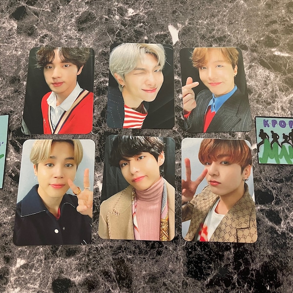 Bts Photocards - Etsy