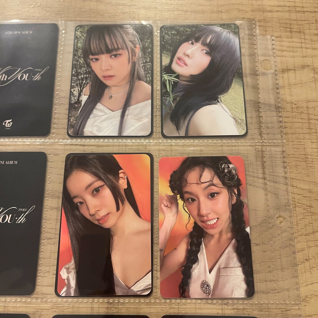 TWICE OFFICIAL PHOTOCARDS - With You-th - Etsy