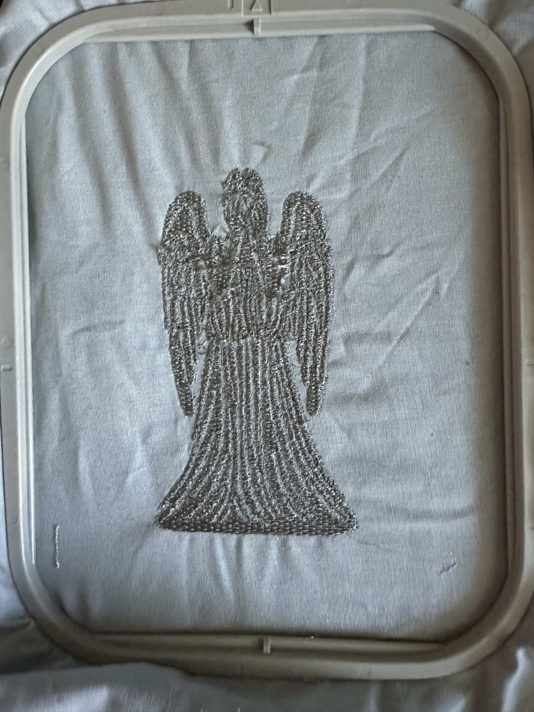 Weeping Angel Embroidery Machine File - Etsy