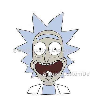 Happy Rick SVG - Etsy