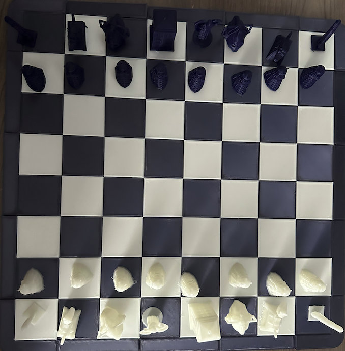 Doctor Who Chess Including Glow in the Dark Blue - Etsy