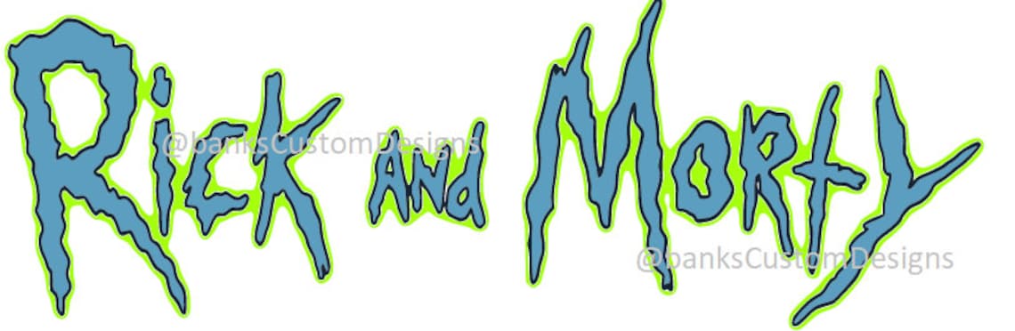 Rick and Morty Words - Etsy