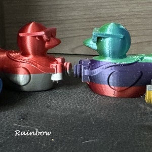 Magnetic 3D Printed Ducks - Etsy