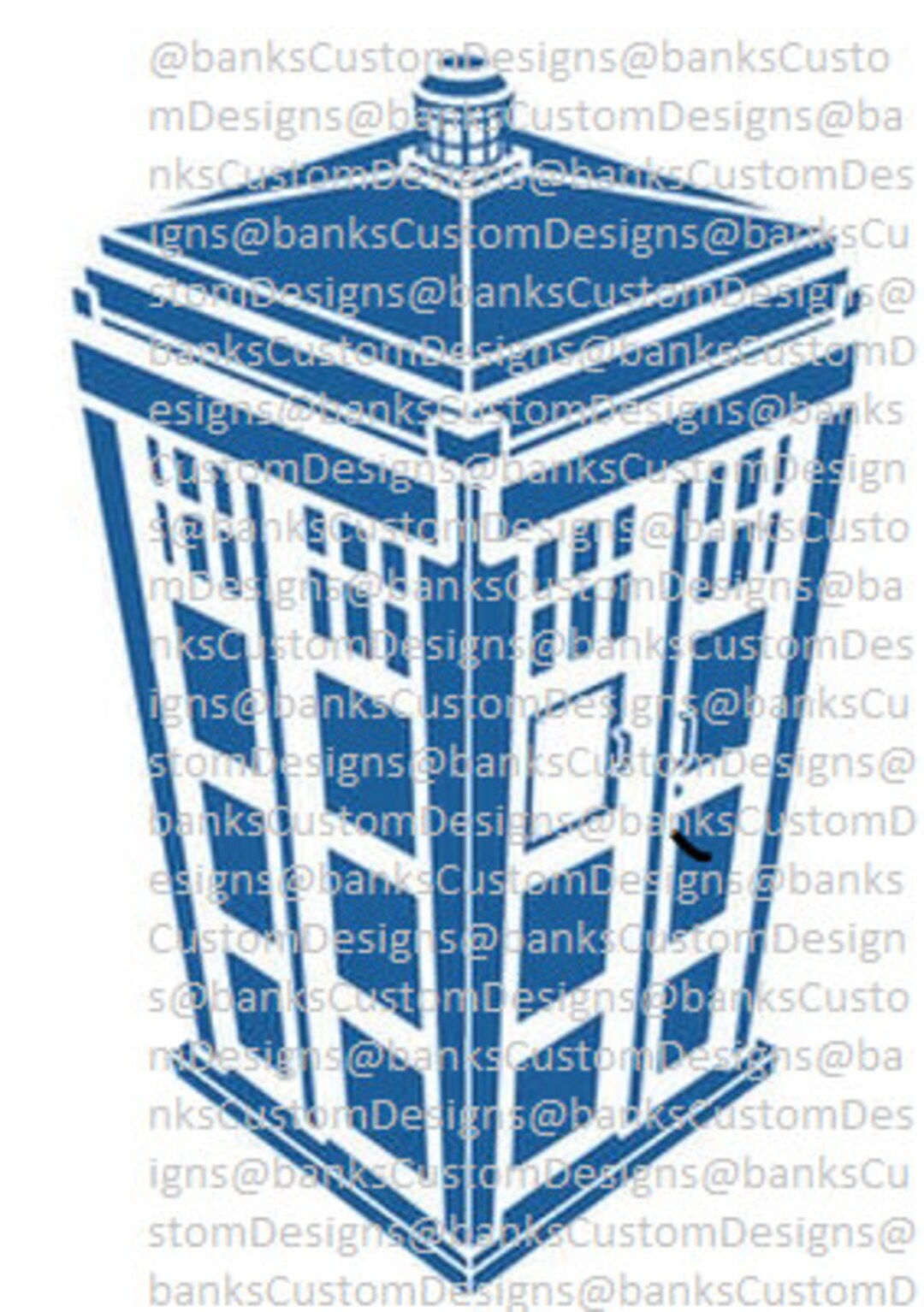 Tardis SVG File - Etsy