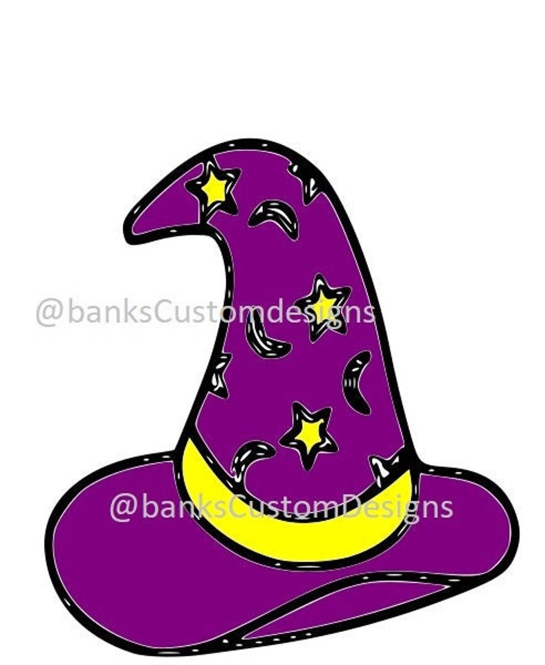 Wizard Hat SVG - Etsy
