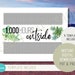1000 Hours Outside Tracker Template - Digital Outdoor Activity Tracker ...