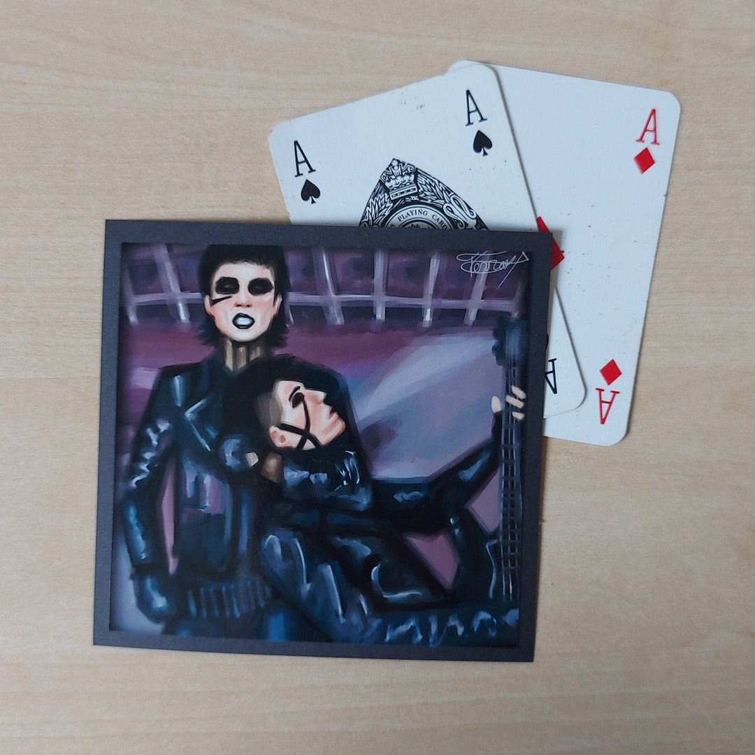 Andy Biersack & Lonny Eagleton Art Print Black Veil Brides Inspired - Etsy