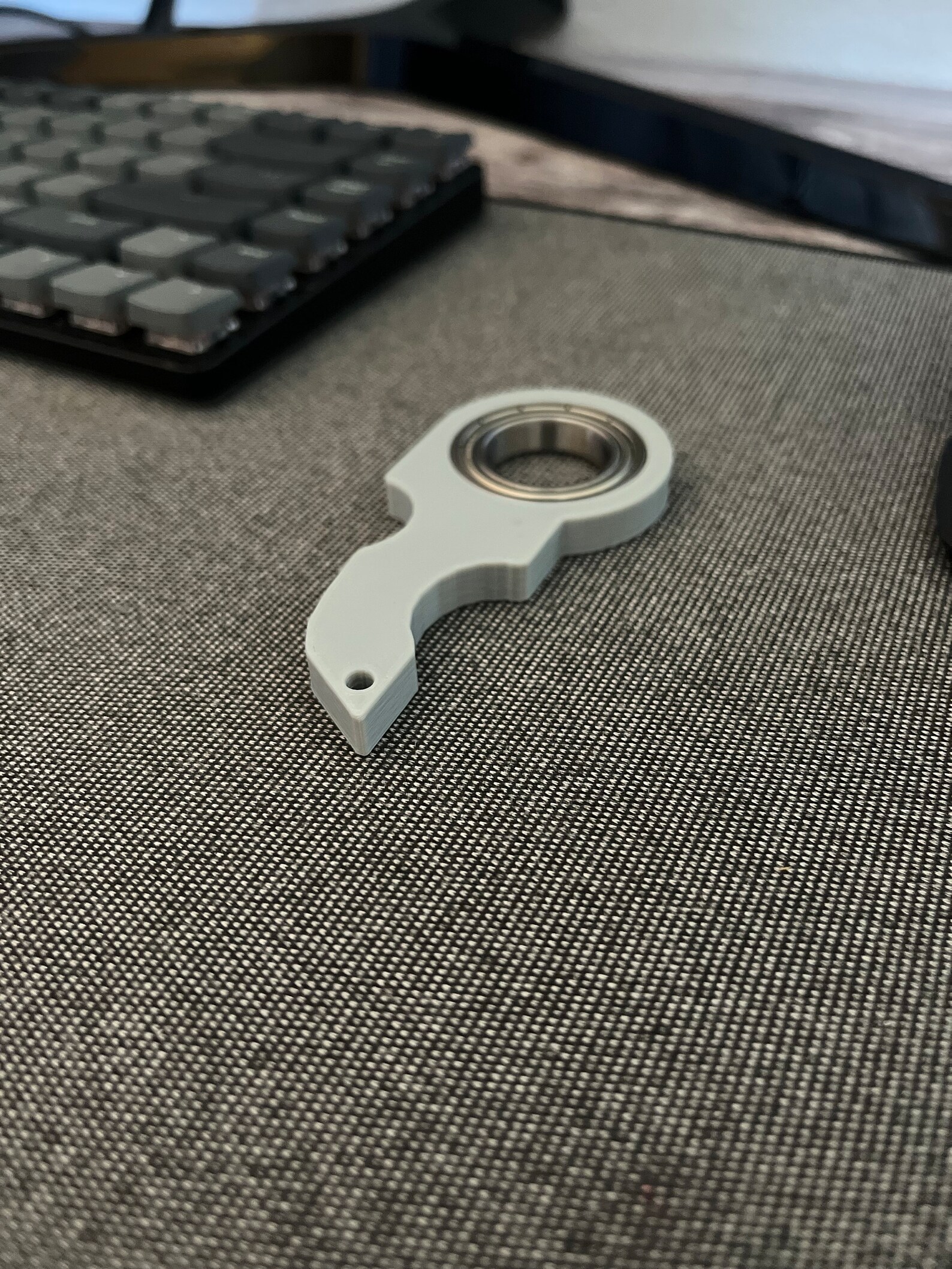 The Karambit Keychain Spinner - Etsy